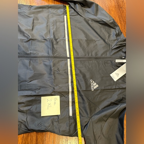 adidas | Jackets & Coats | Nwt Adidas Lightweight Own The Run Black ...